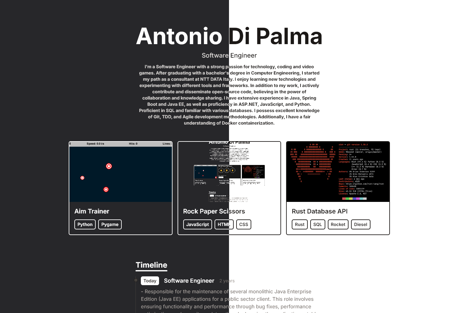Antonio's Dev Portfolio